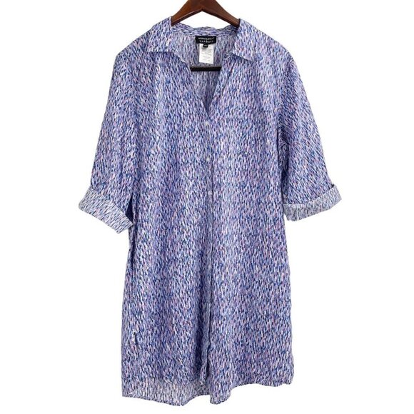 Talbots | Swim | Miraclesuit X Talbots Swim Button Up Shirt Womens ...